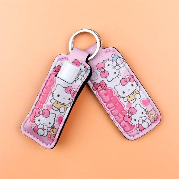 Hello Kitty | Accessories | Hello Kitty Pink Keychain Set | Poshmark